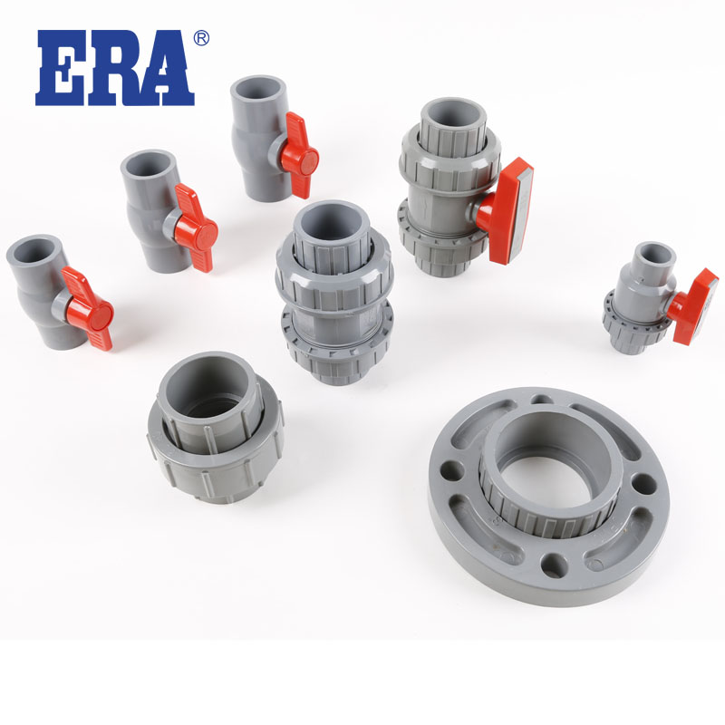 PVC fittings, Valves: NO. 1 Pipe fitting exporter from China
